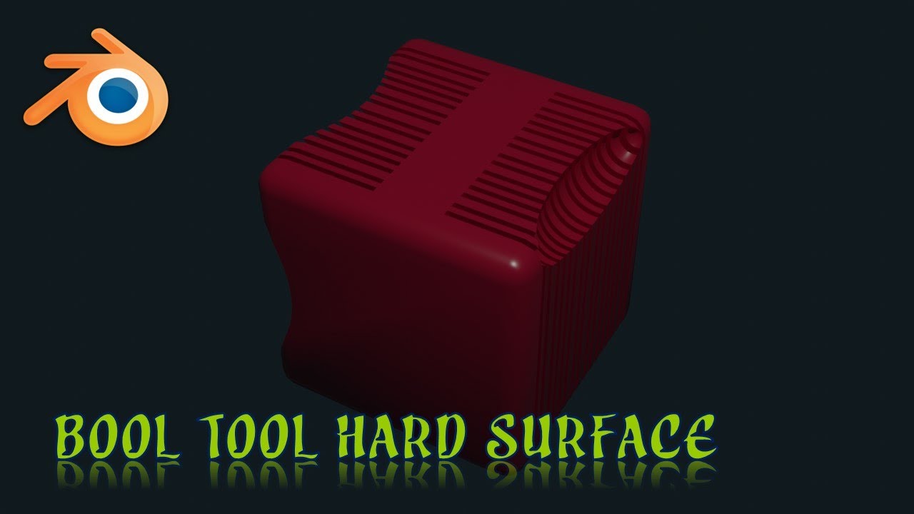 BOOL TOOL HARD SURFACE MODELED - YouTube