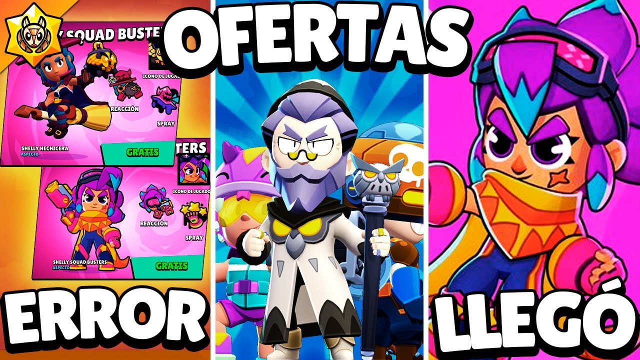 2 SKINS GRATIS POR ERROR !!! SHELLY SQUAD BUSTER YA DISPONIBLE | BUG TICK Y MAS NOTICIAS BRAWL ...