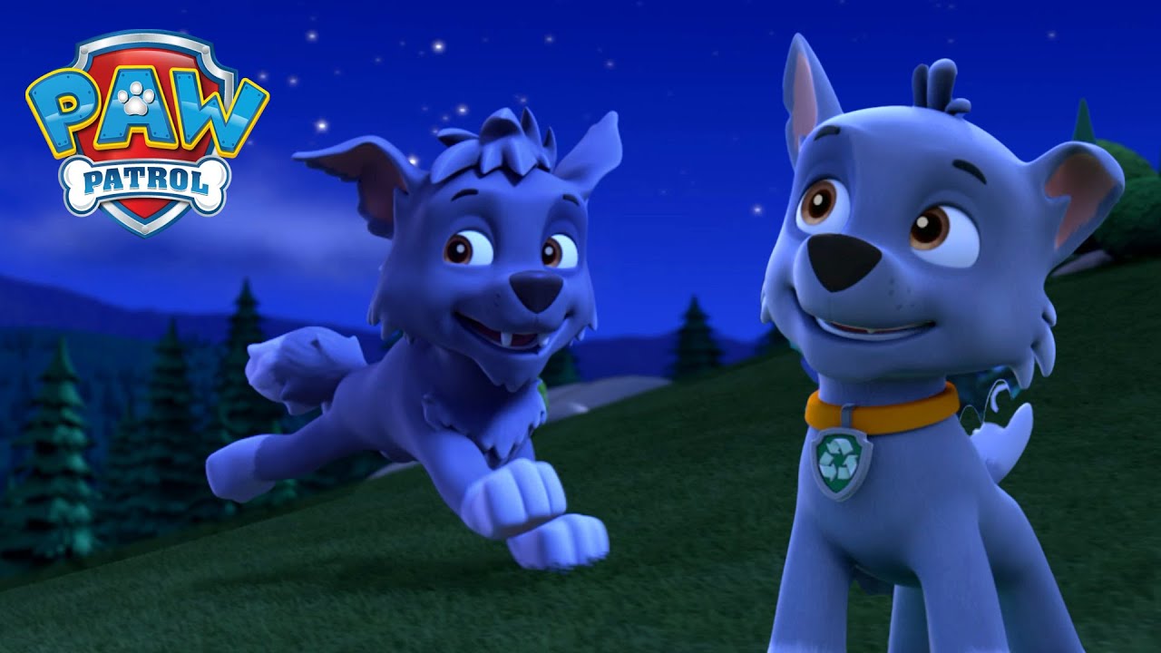 Pups go camping and Rocky has a wild werepuppy dream!🐶 - PAW Patrol UK ...