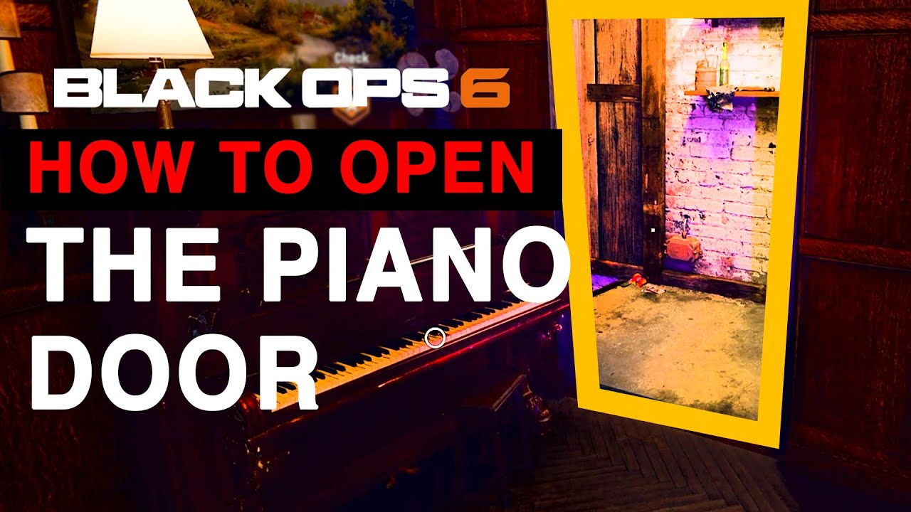 Black Ops 6 How to Open the Piano Door (Secret code) - YouTube