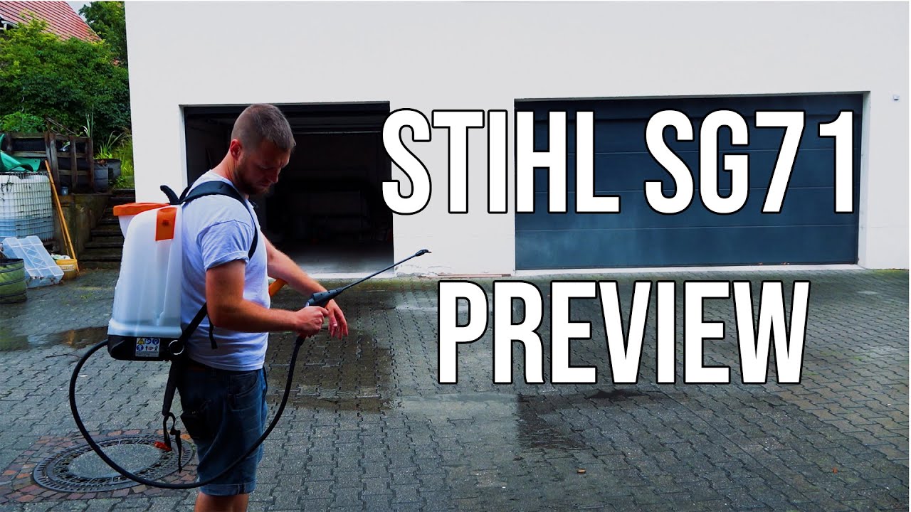 Stihl SG 71 | Preview/Kurztest - YouTube