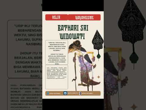 BATHARi Sri Widowati #wayangkulit #wayangkulitindonesia #viralvideo #wayang #senijawi # ...