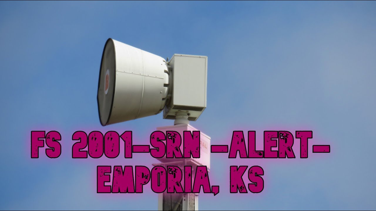FS 2001-SRN: 1 Min Alert - Emporia, KS 6/26/23 - YouTube