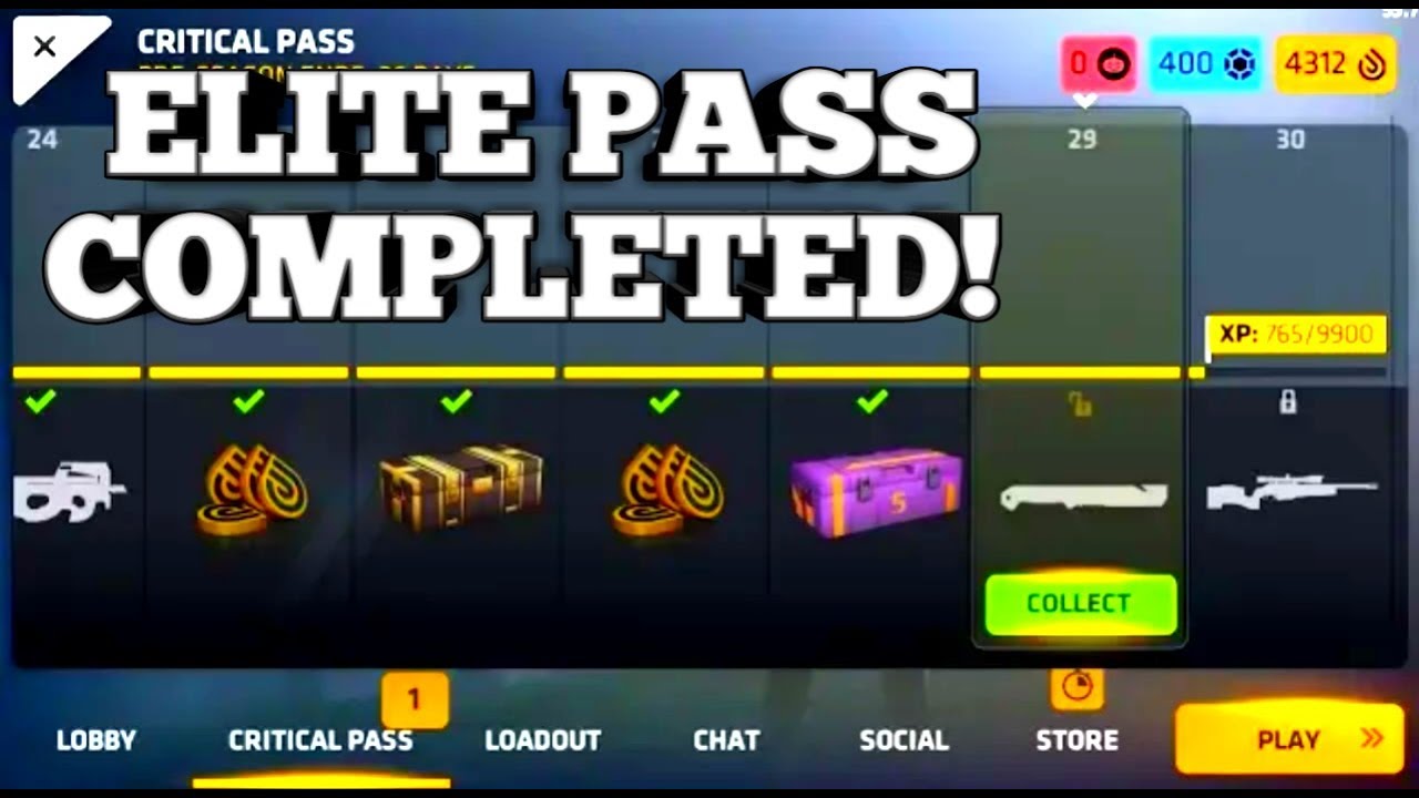 Critical ops - completed critical pass + cash opening + scrim highlight ...