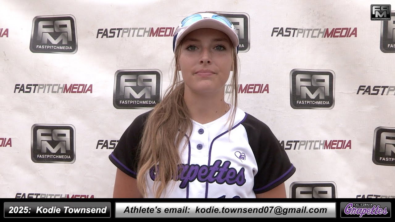 2025 Kodie Townsend 3.6 GPA - Pitcher and Outfielder Softball ...