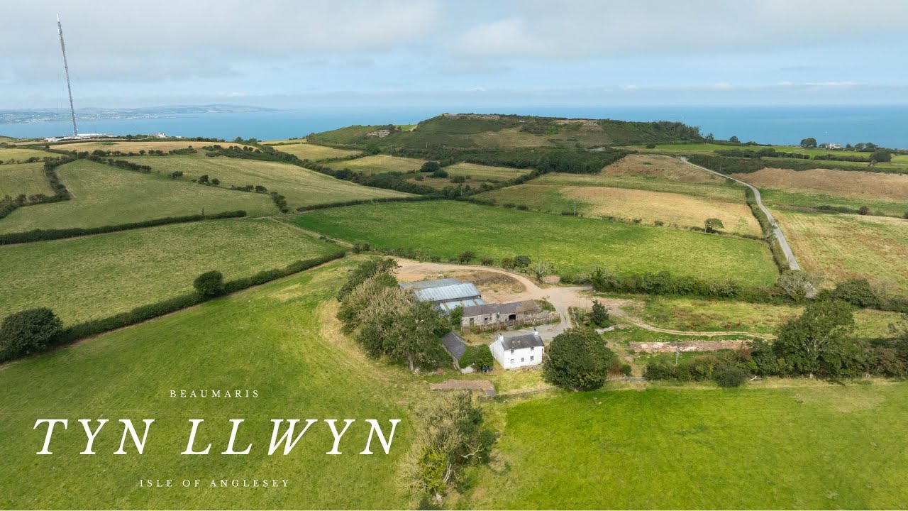 158-Acre Coastal Farm on Anglesey | Farmhouse, Stone Barns & Views of ...