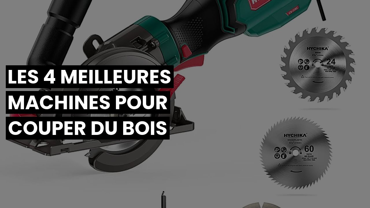 【Machines pour couper du bois】Les 4 meilleures machines pour couper du ...
