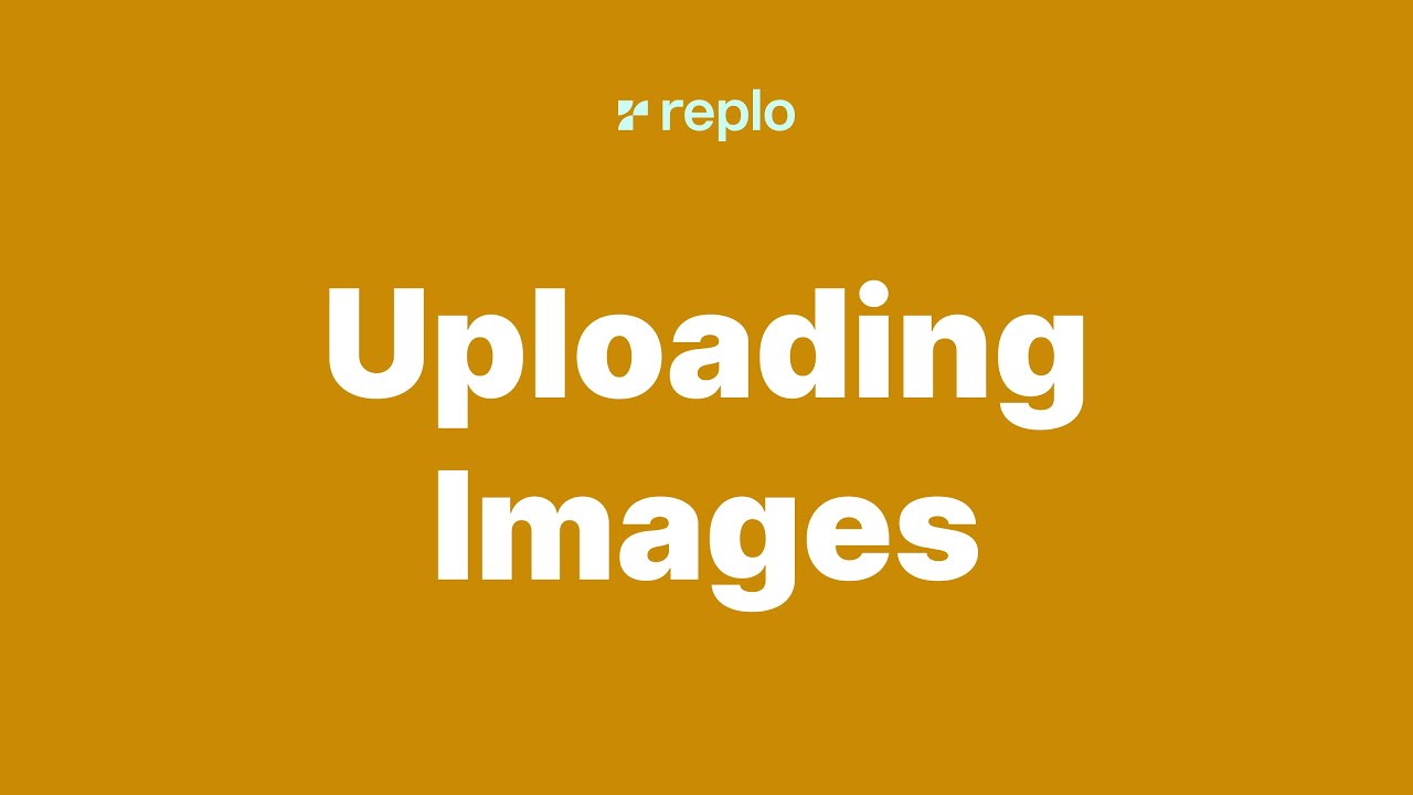 Uploading Images in Replo - YouTube