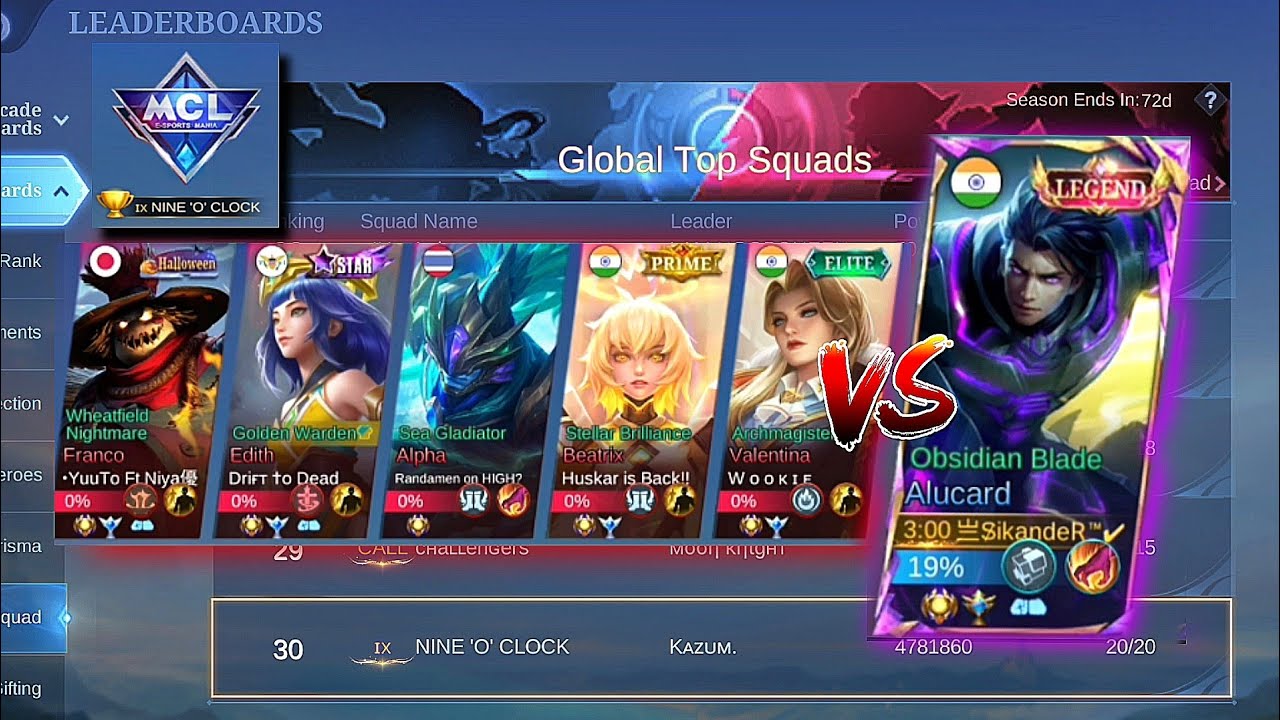 Sikander VS Nine '0' clock global squad - YouTube