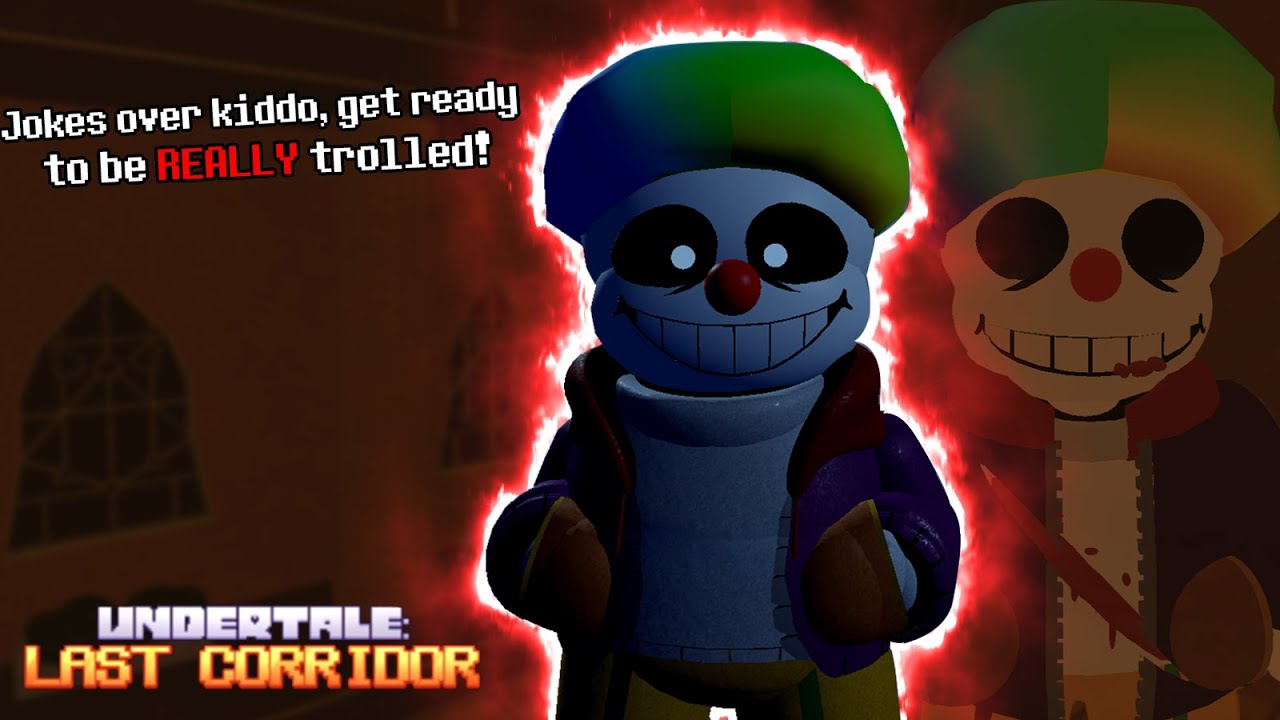 BEST SKIN INGAME!? Undertale: Last Corridor Clown Sans (Clown Run ...