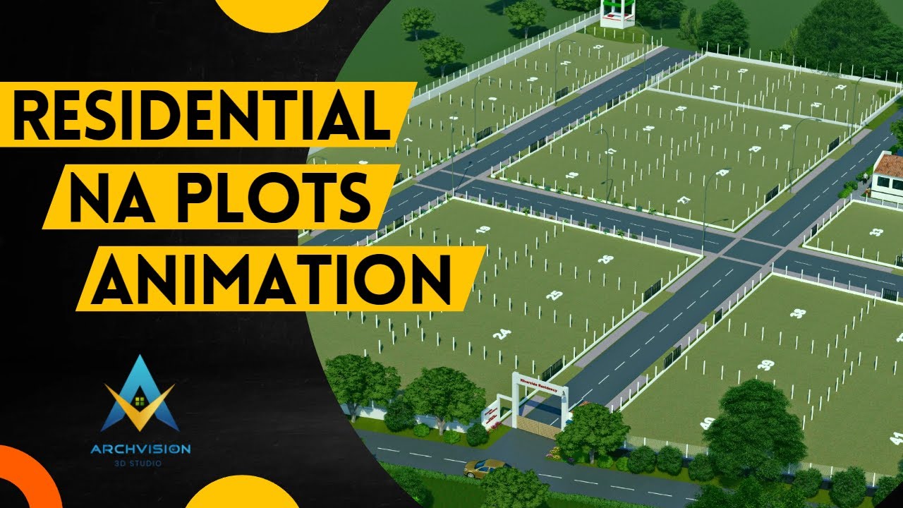 Residential Plots 3D Walkthrough Animation | NA Plots Development ... Residential Plots 3D Walkthrough Animation | NA Plots Development ...