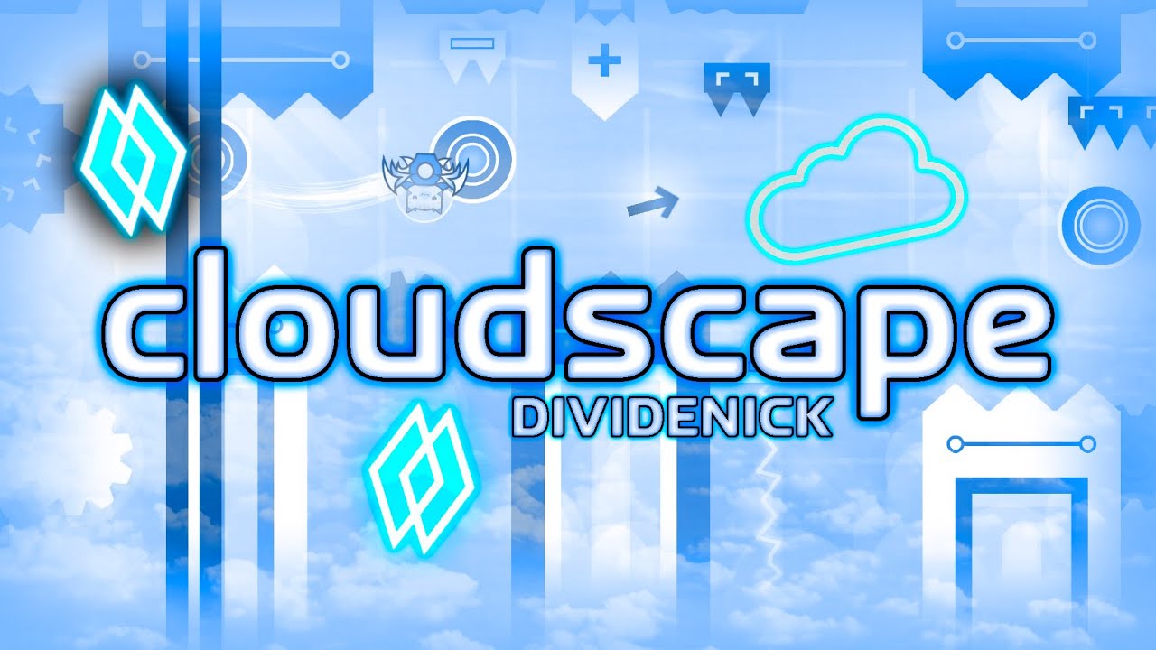 cloudscape by DivideNick (Extreme Demon) 100% | GD 2.2 - YouTube