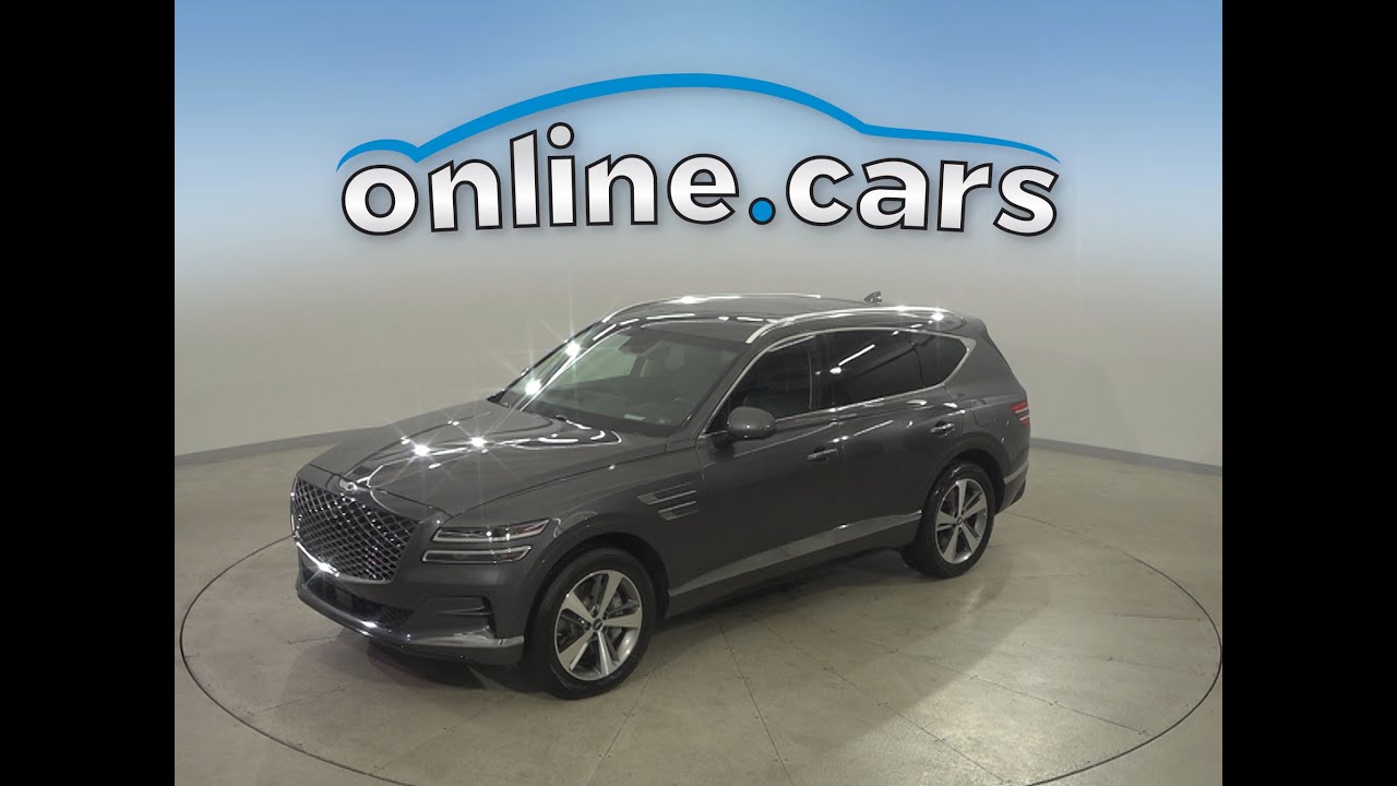 A53345HA Used 2022 Genesis GV80 Gray SUV Test Drive, Review, For Sale ...