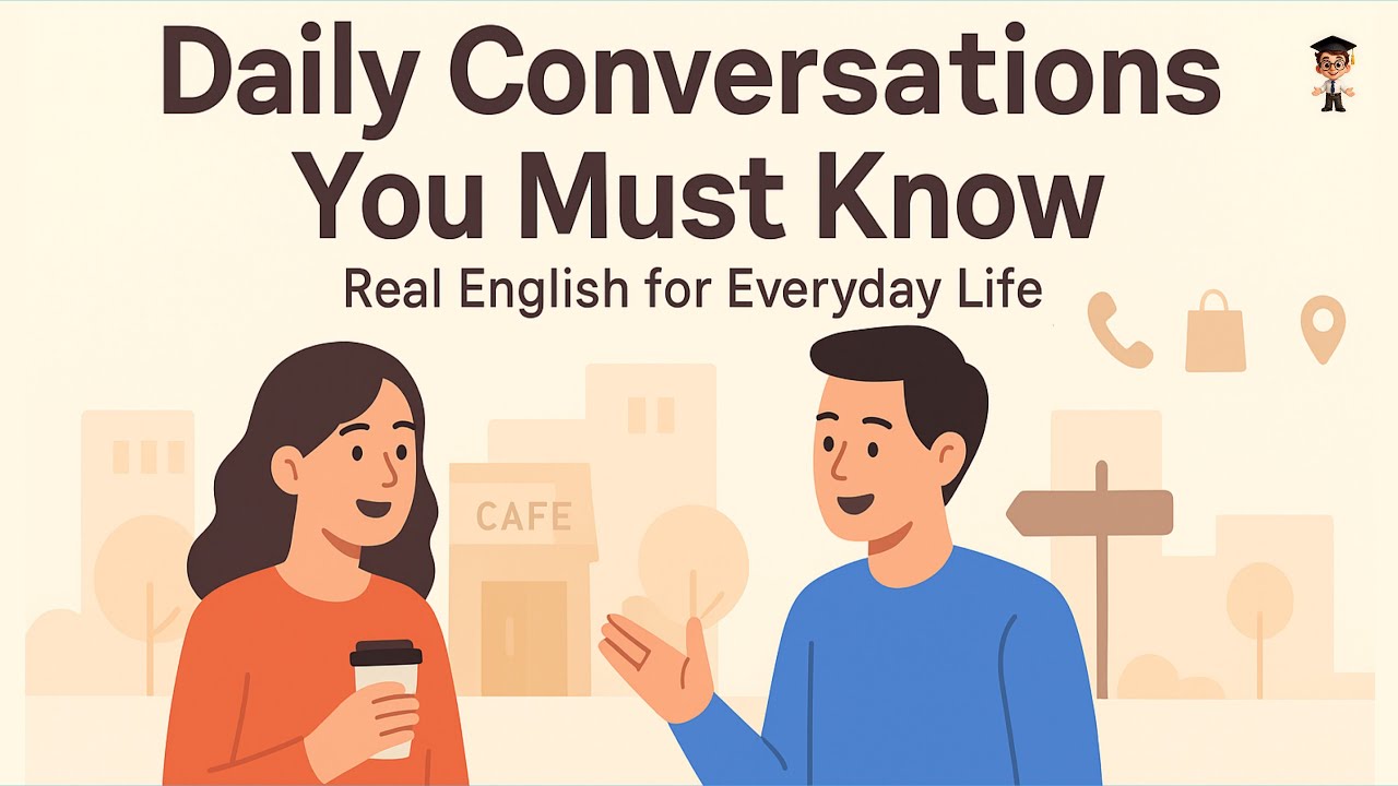 Daily Conversations You Must Know | Learn Real English for Everyday ...