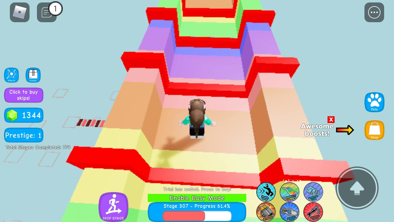 ROBLOX Mega Easy Obby Part 4 YouTube ROBLOX Mega Easy Obby Part 4 YouTube