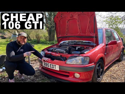 Fitting £4 wiper blades to my *CHEAP 106 GTI*