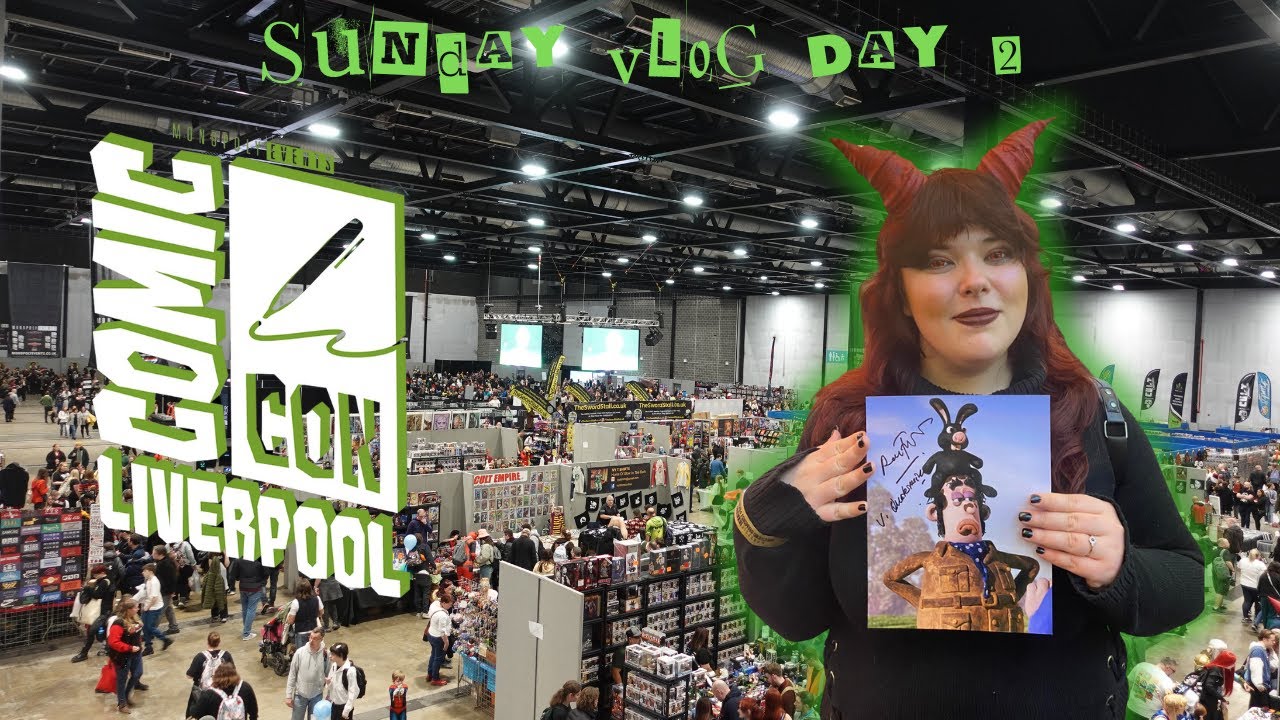 Comic Con Liverpool Autumn 2024 Day 2! Meeting Ralph Fiennes & Chill ...