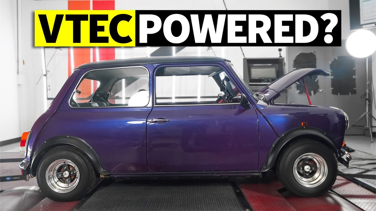 Classic Mini with ITB's and VTEC Hits the Dyno // Dyno EVERYTHING - YouTube
