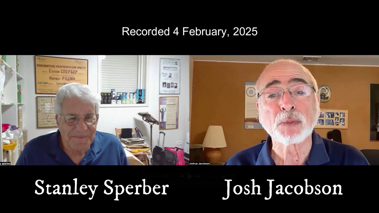 Two Conductors: Josh Jacobson interviews Stanley Sperber - YouTube