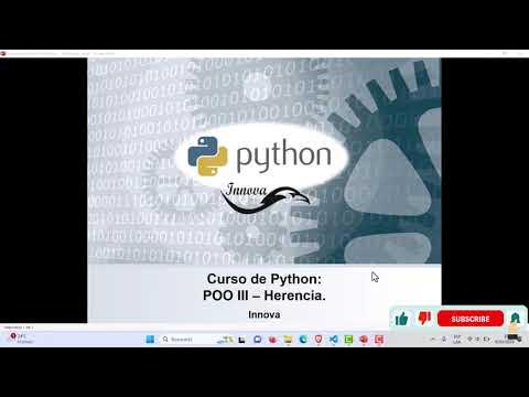 11. Python: POO III - Herencia. - YouTube