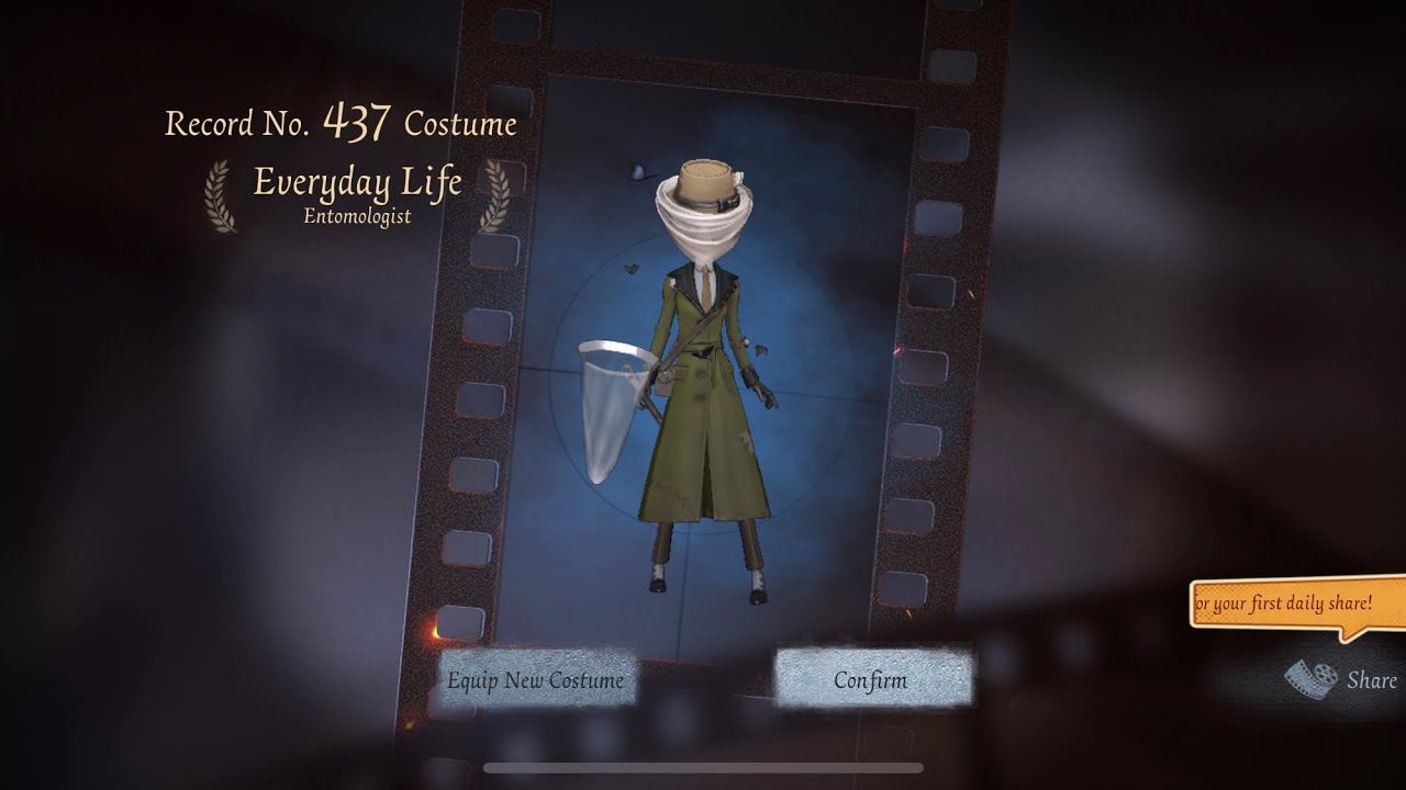 Everyday Life | Entomologist B tier | Identity V - YouTube