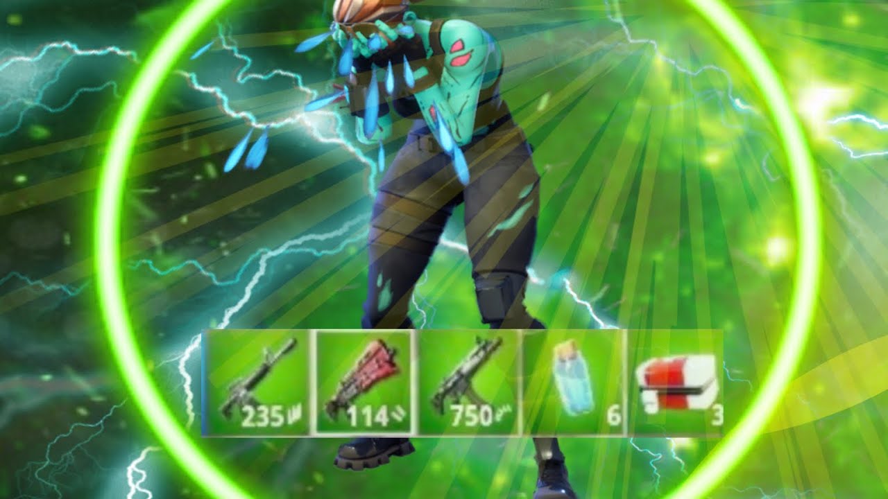 Green Only challenge ( Fortnite Battle Royale) - YouTube