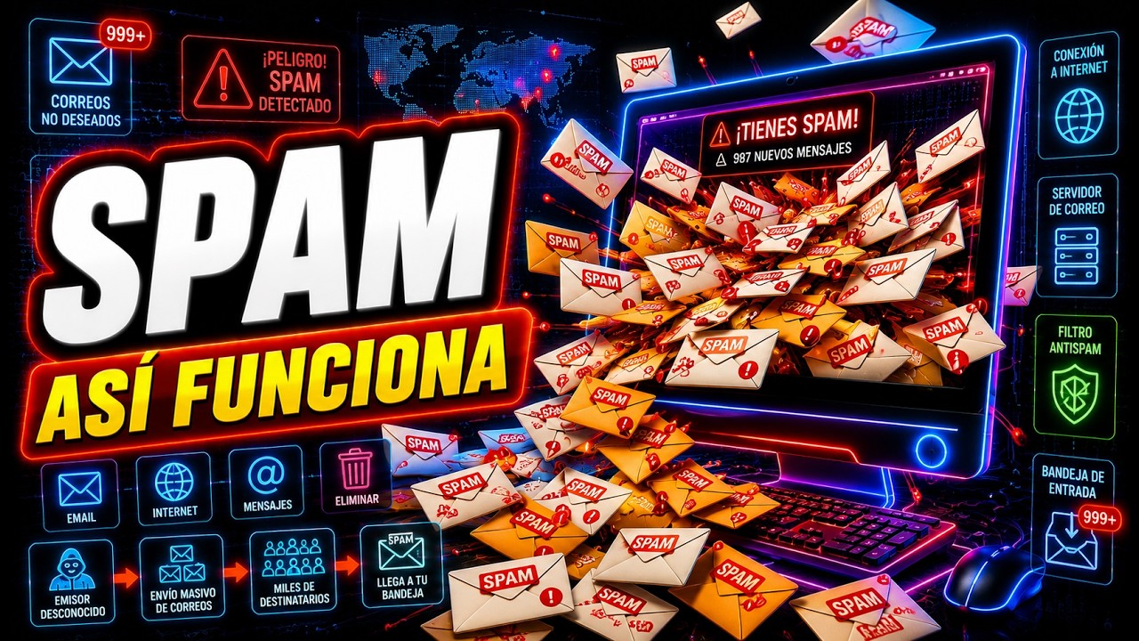 Qué es SPAM y cómo FUNCIONA | 🤨 Qué es Correo NO DESEADO - YouTube