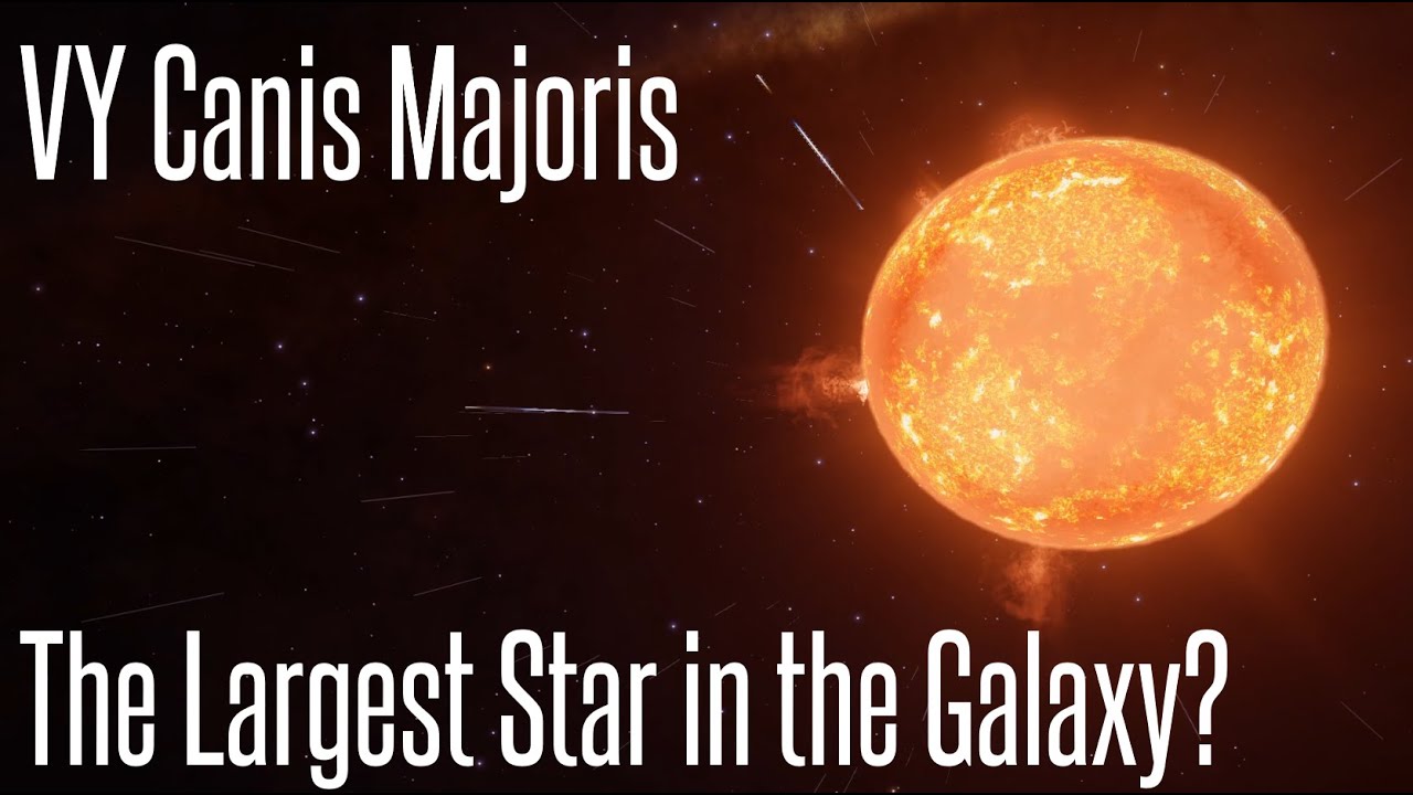 VY Canis Majoris, a Red Hypergiant Star - Elite Dangerous - YouTube