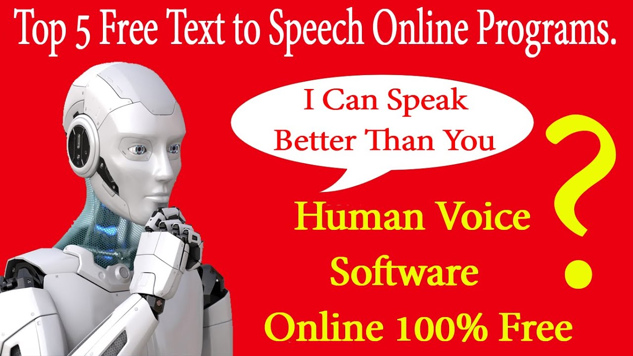 Top 5 Text To Speech Software Free Online Programs Like Human Voice top-5-text-to-speech-software-free-online-programs-like-human-voice