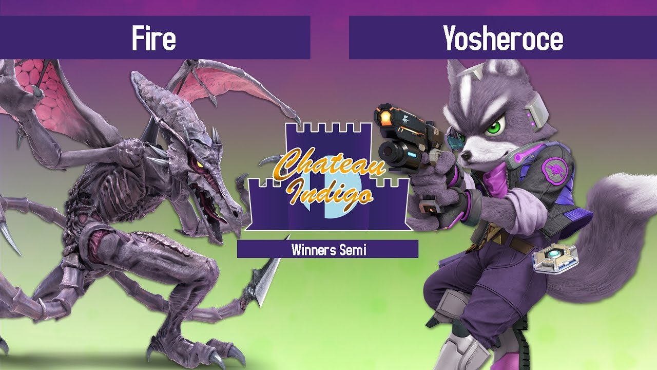 Chateau Indigo #5 - Winners Semi finals - Fire (Ridley) vs Yosheroce ...