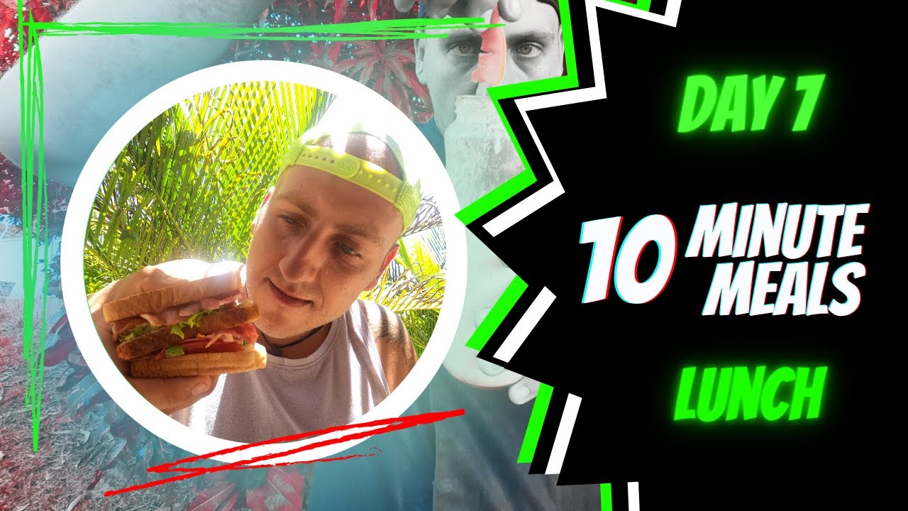 Lunch Day 7: Cheat Day Healthy BLT sandwich recipe - YouTube