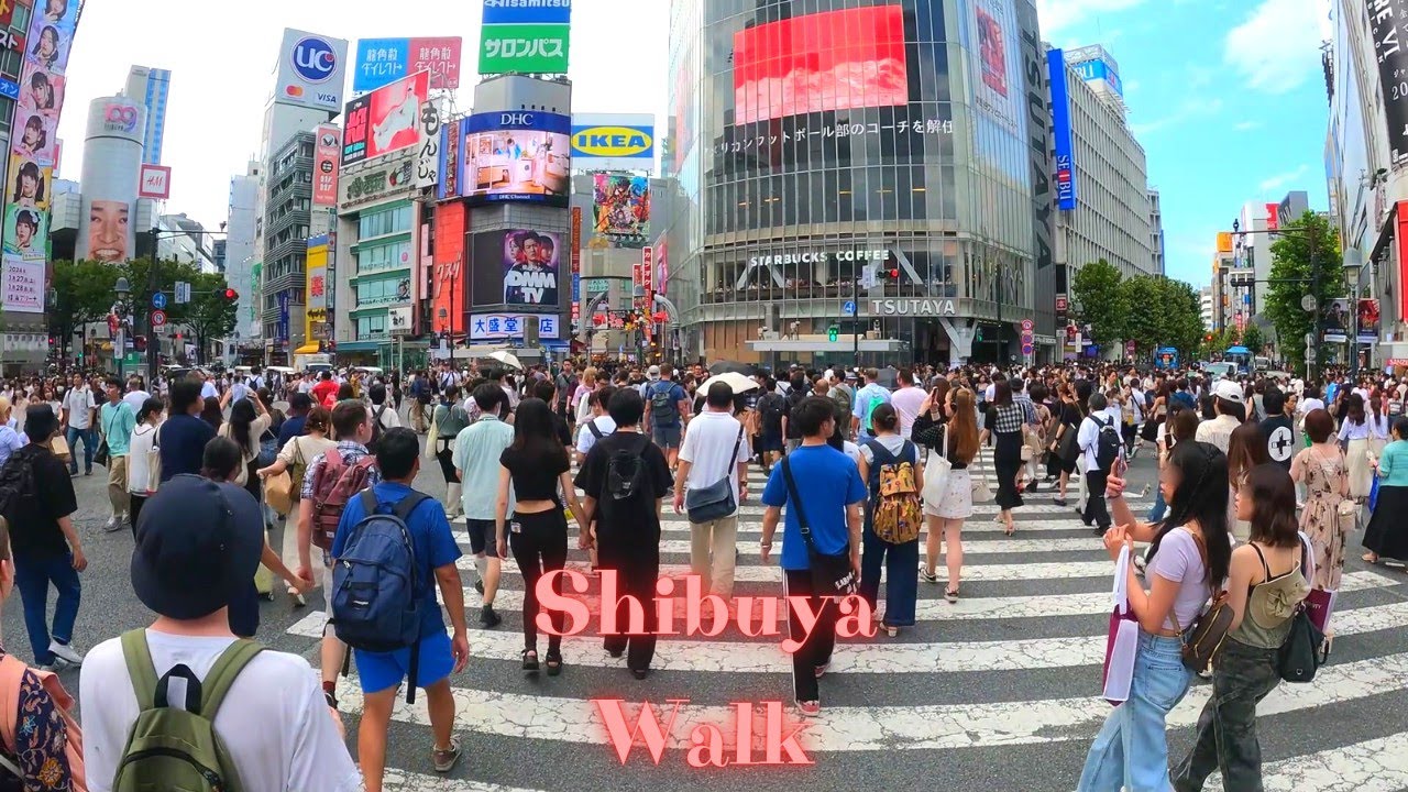 Shibuya Tokyo walking tour. 【4K】10.2023-6 - YouTube