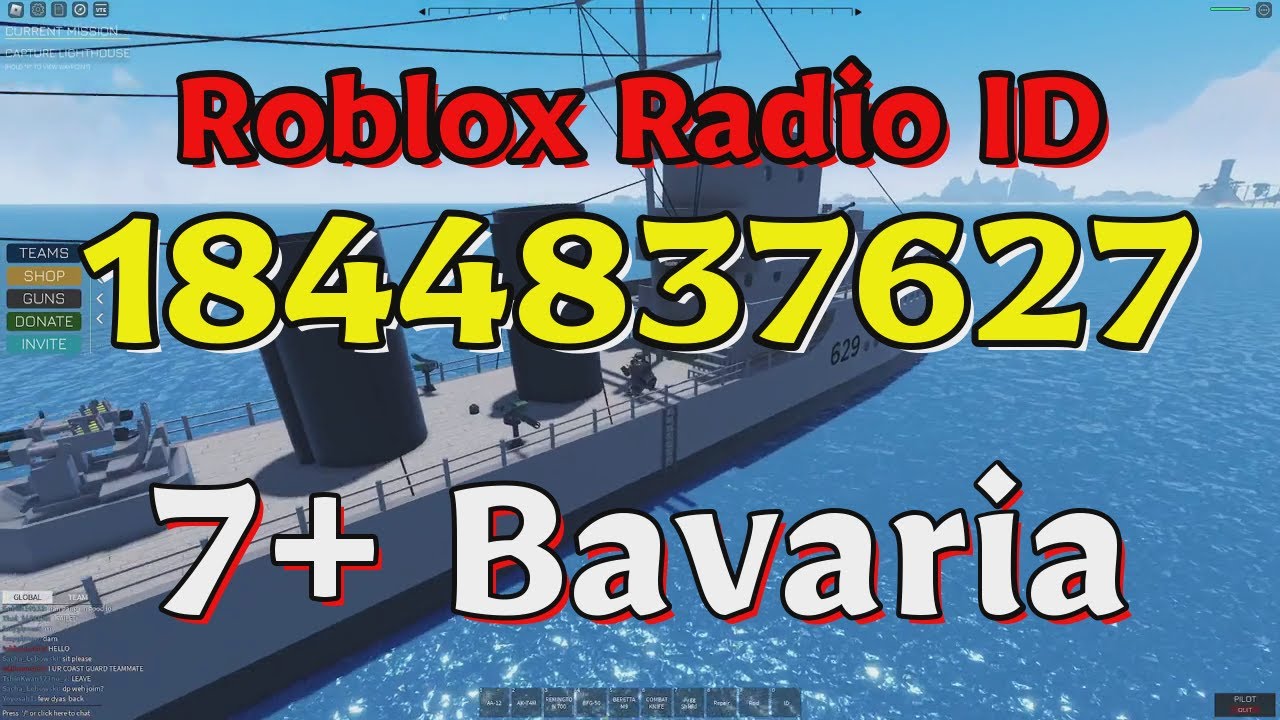 Bavaria Roblox Radio Codes/IDs - YouTube