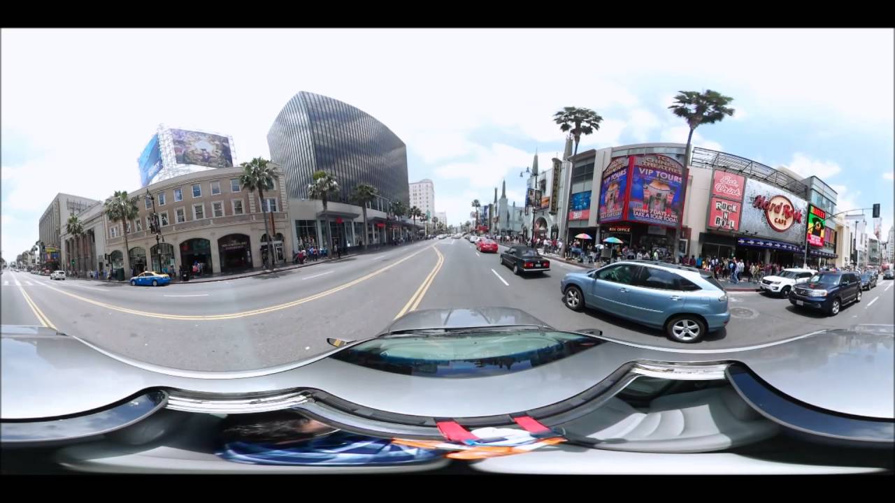 360° Video - Hollywood Blvd w/ Music and 360° Pics - This is me - YouTube