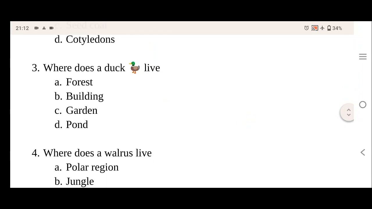 Class 5th Science All chapters important Multiple Choice Type Questions ...