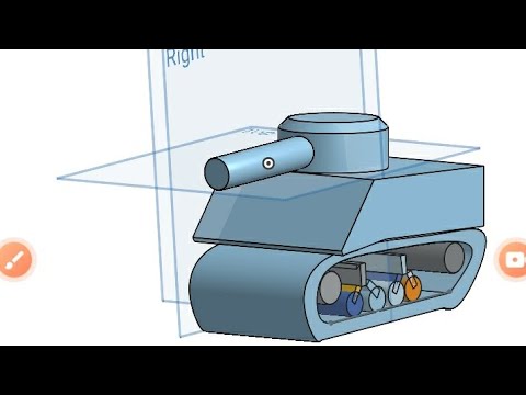 Building a custom tank in onshape to 3d print - YouTube