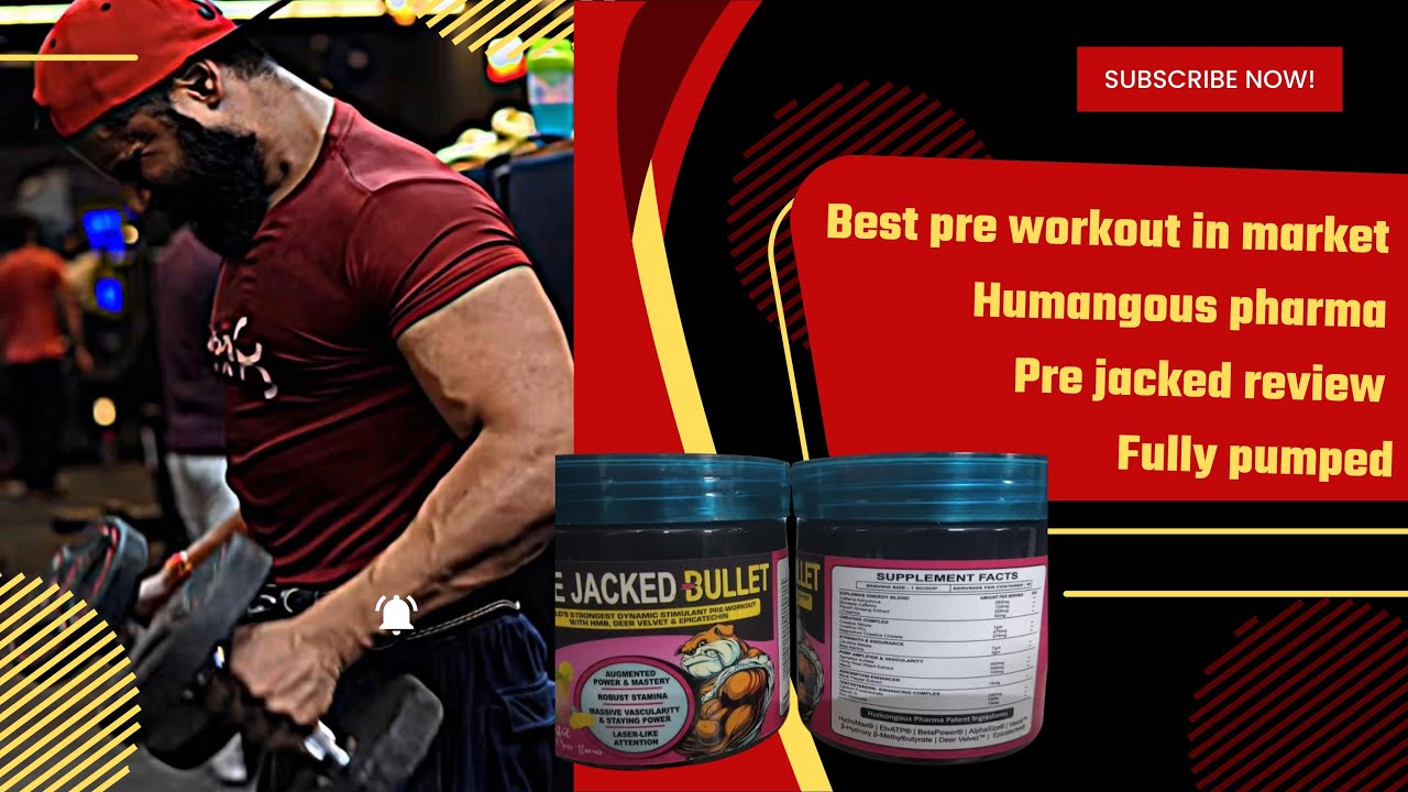 Humangous pharma Pre jacked review | Amazing Pre workout | - YouTube