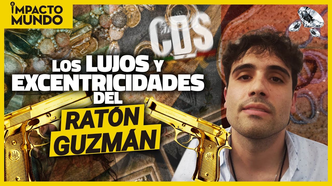 PISTOLAS de ORO y otras EXCENTRICIDADES que Poseía OVIDIO GUZMÁN antes ...