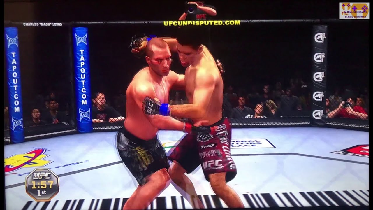 UFC Undisputed Title Mode Expert Level Classic Fight Nate Diaz Fight ...