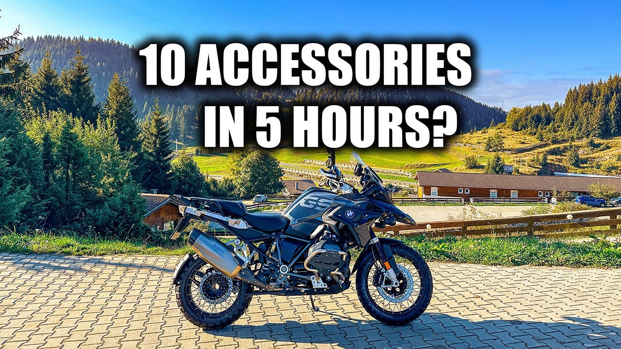 BMW R1250GS - Off-Road Accessories - YouTube