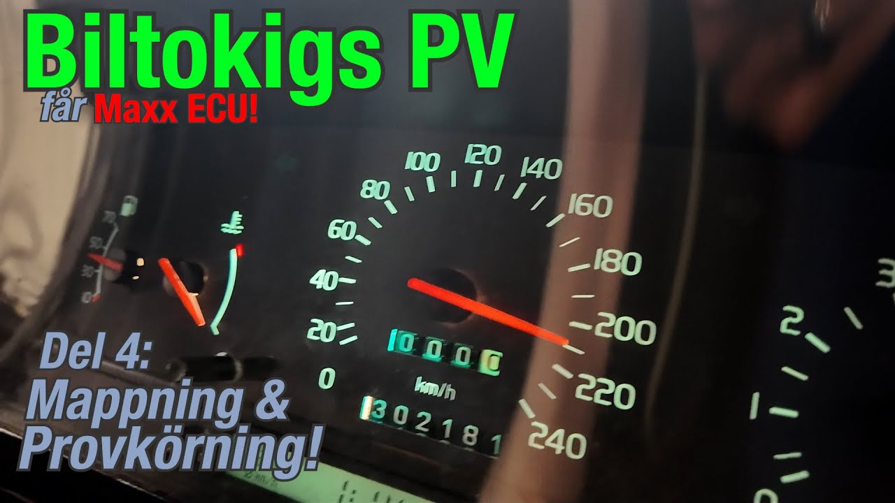 Biltokigs PV får Maxx ecu del 4 - Mappning! - YouTube