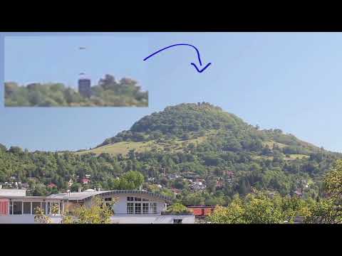 100% REAL UFO footage over Reutlingen, Germany from multiple angles 2012