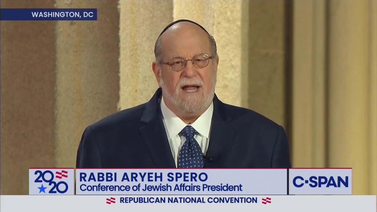 Opening prayer by Rabbi Shubert Spero - YouTube