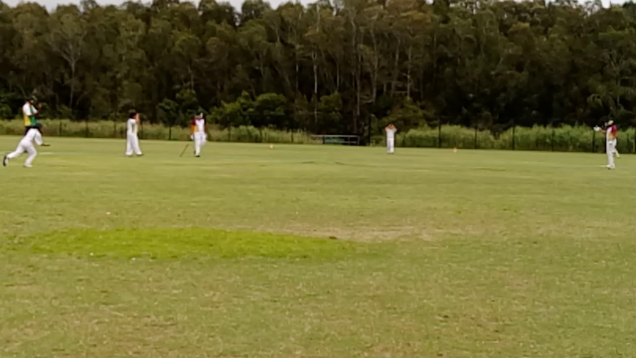 Clean bowled by Nazeer ! - YouTube