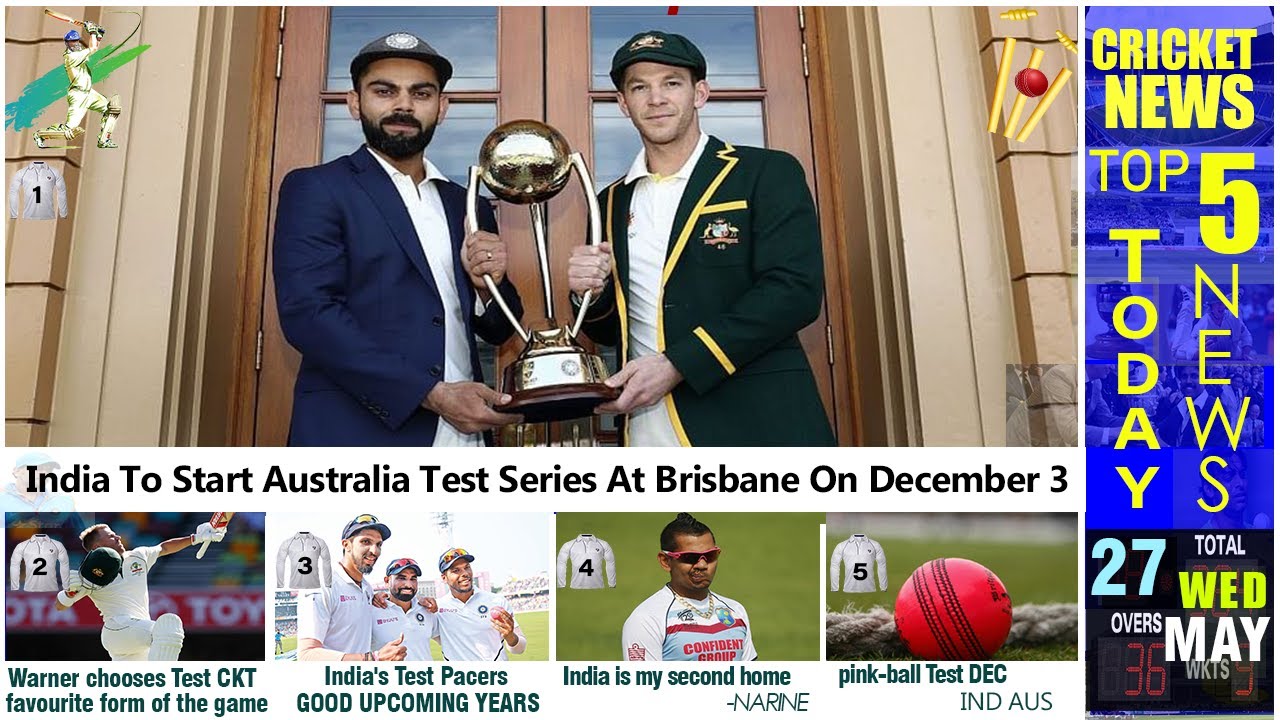 CRICKET NEWS TODAY 27-05-2020 || LATEST TOP 5 CRICKET UPDATES ...