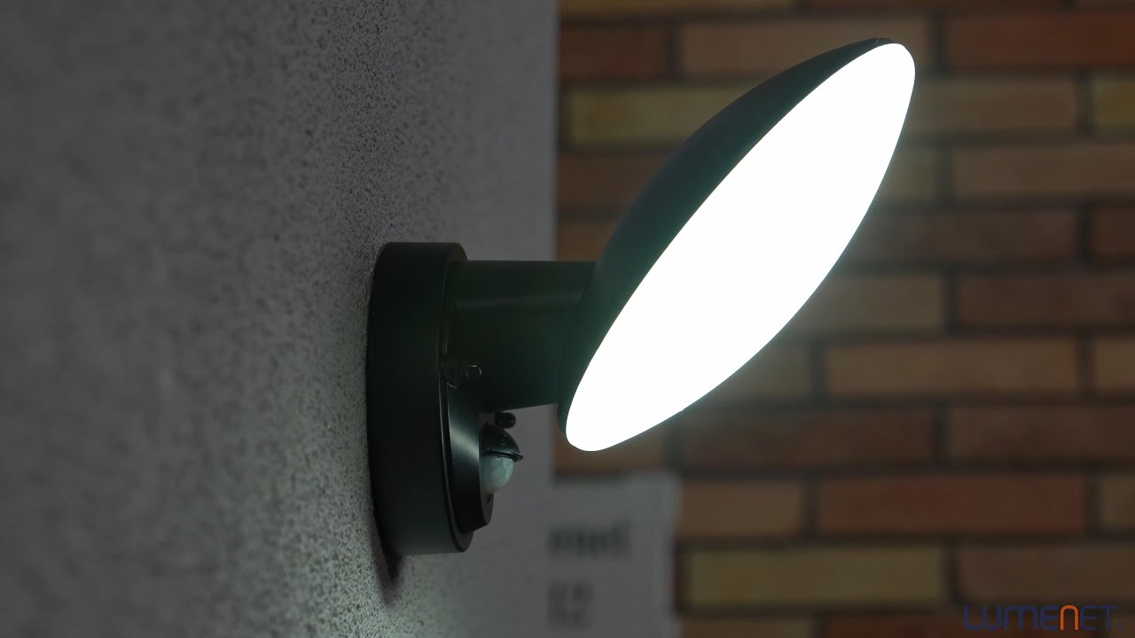 Rábalux 8135 Varna light and motion sensor outdoor LED wall lamp IP54 ...