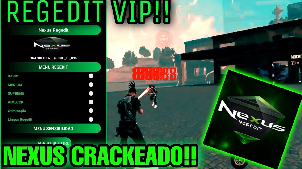 REGEDIT VIP!! NEXUS CRACKEADO!!👽 REGEDIT MODO HACK GRATIS!! - YouTube