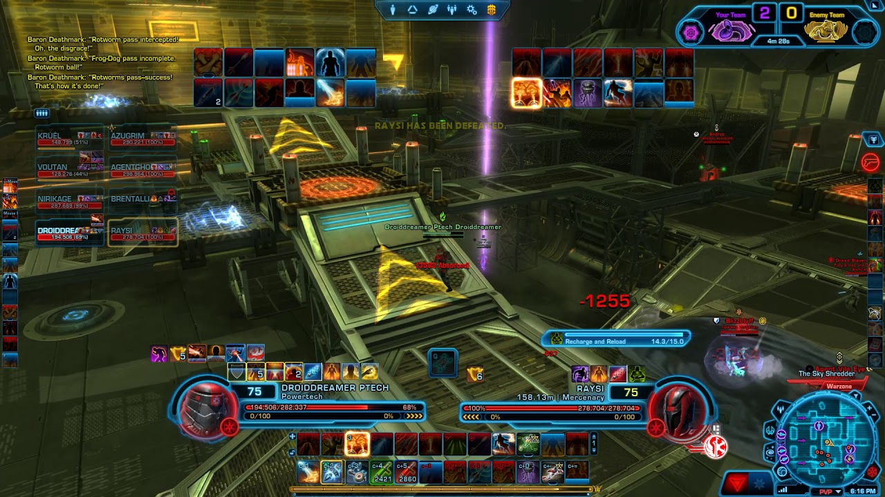 SWTOR: Huttball: Late-Join Train Ride - YouTube