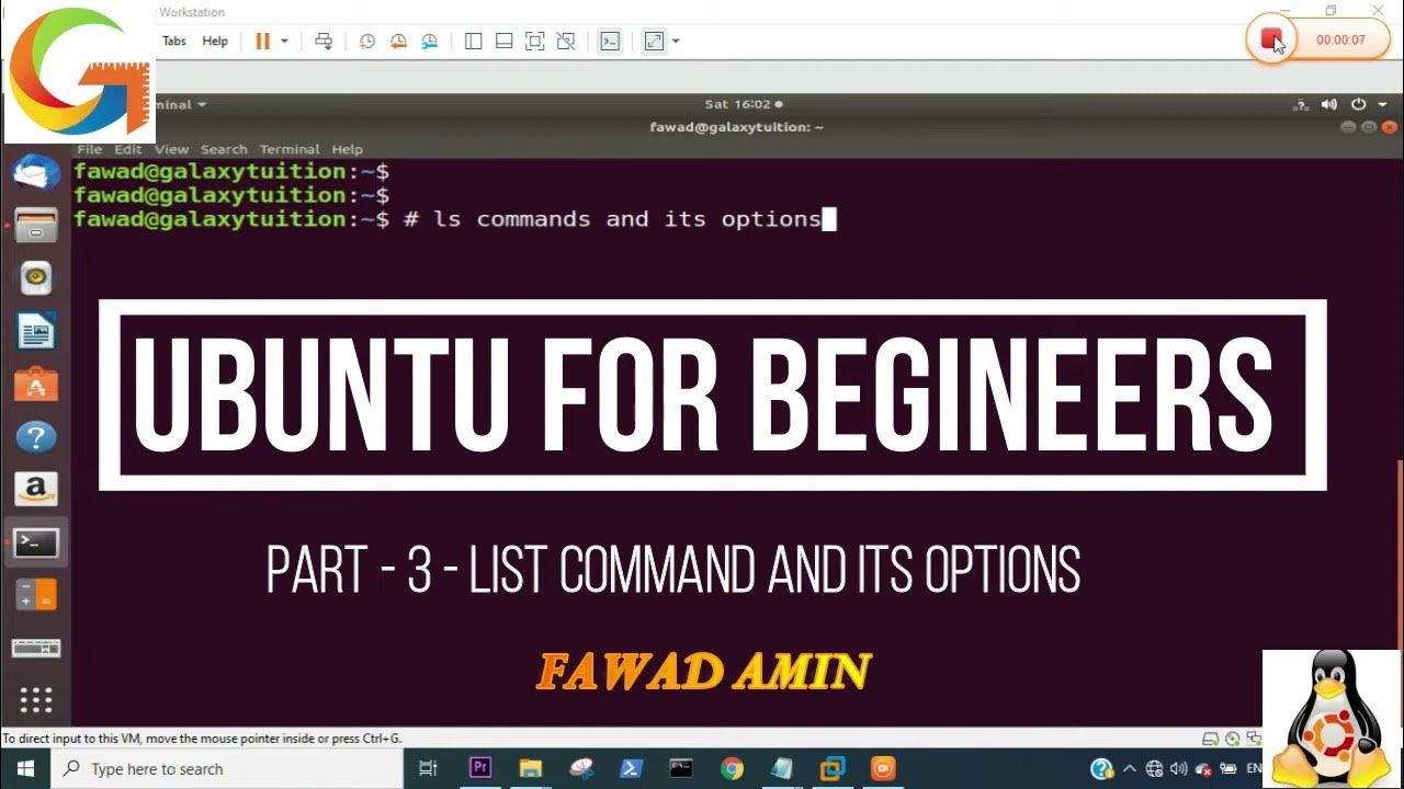 List Directory in Linux ｜ ls Command ｜ Linux Command Line Tutorial For Beginners | Urdu | Hindi ...