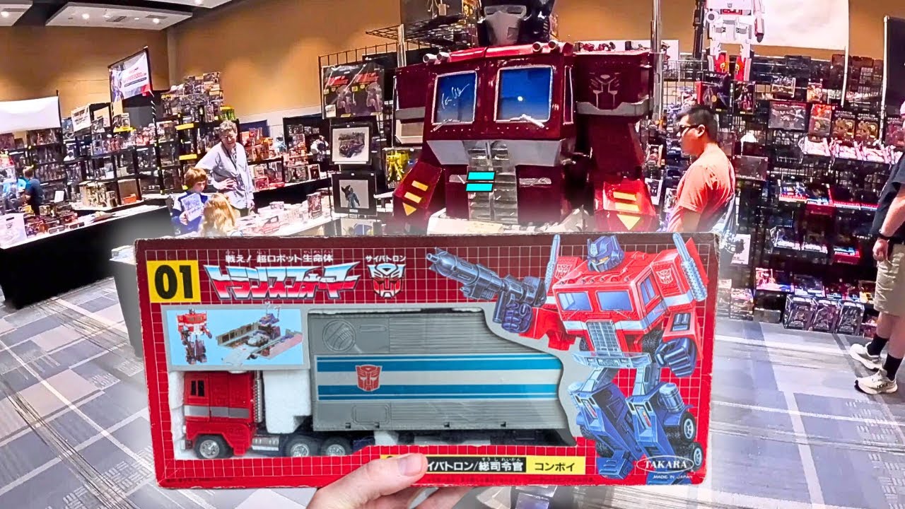 Toy Hunting : Transformers at Botcon 2025 Toy Show - YouTube